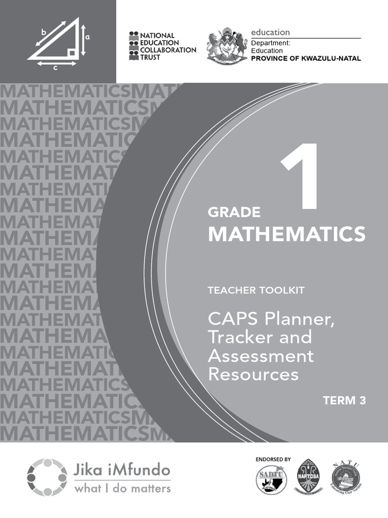 GR 1 Maths Tracker 2020 Term 3 WEB | PDF | Symmetry