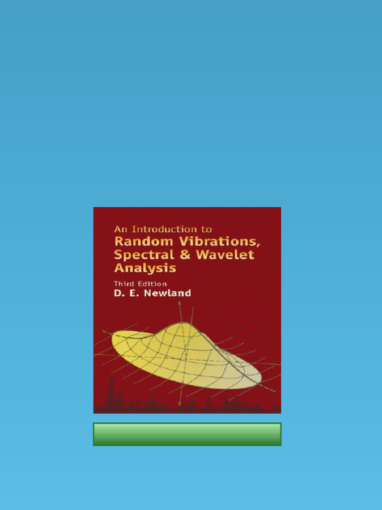 (Ebook) An Introduction to Random Vibrations, Spectral & Wavelet ...