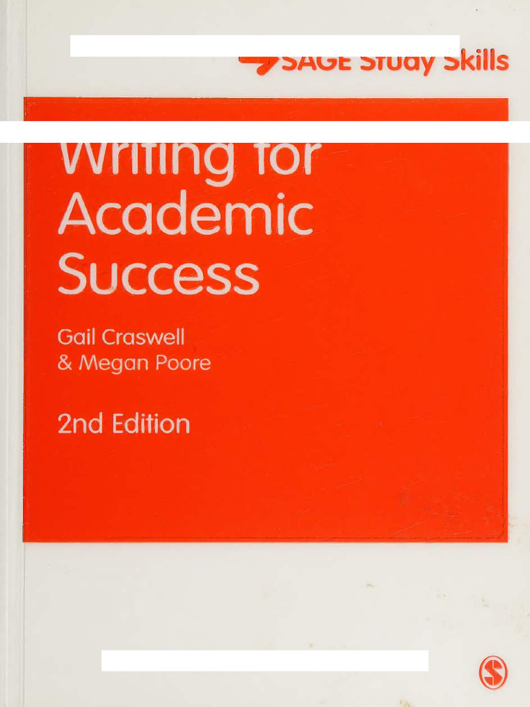Writing for Academic Success Guide | PDF | Essays | Thesis