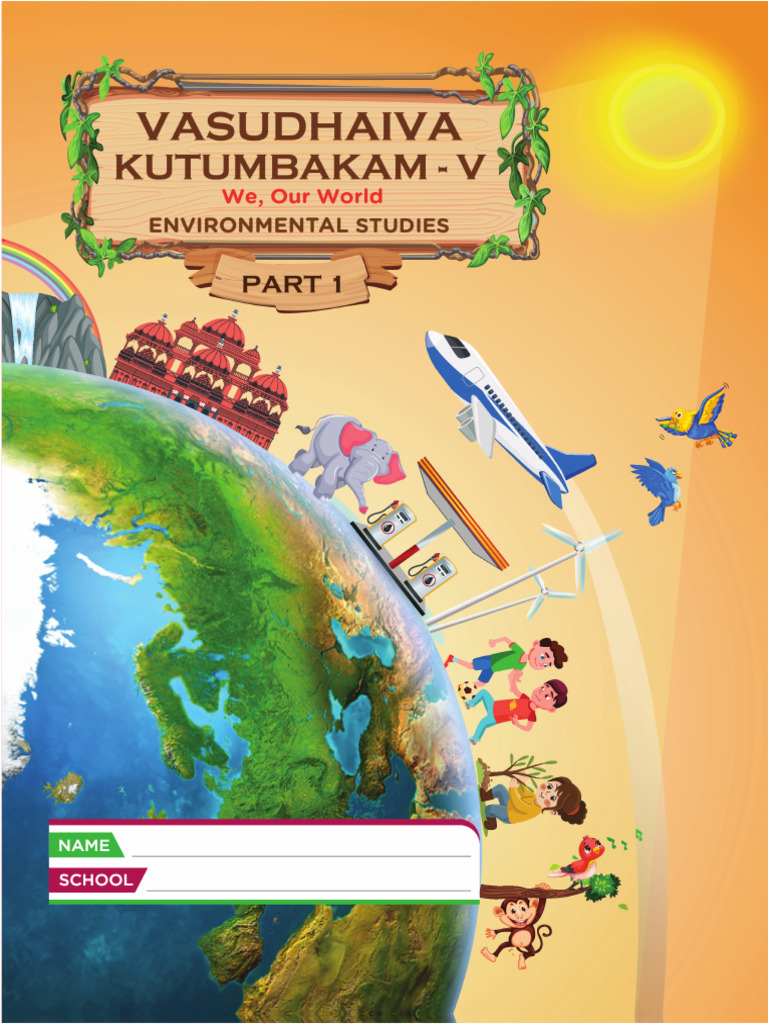 Class 5 EVS: Vasudhaiva Kutumbakam | PDF | Vitamin | Foods