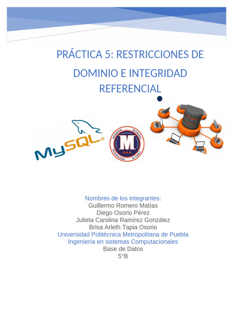 Practica 4 | PDF | Bases de datos | SQL