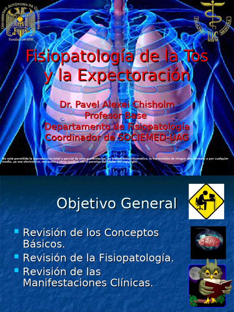 Fisiopatología de la Tos y Expectoración | PDF | Tos | Enfermedades y ...