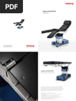 Mindray Operating Table Accessories Catalog | PDF | Surgery | Elevator