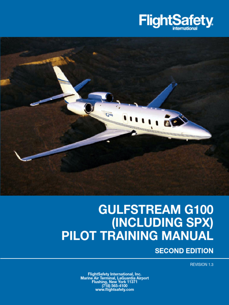Gulfstream G100 Pilot Training Manual | PDF | Door | Landing Gear