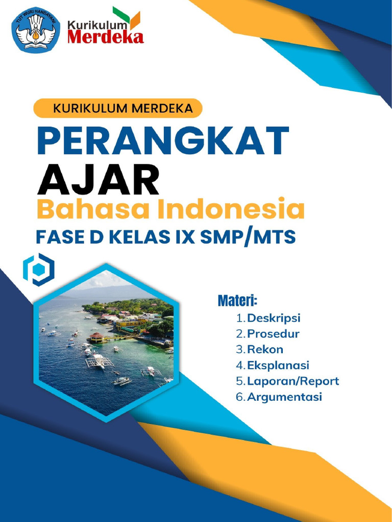 Cover, Prakata, Pengesahan, CP, ATP Kelas IX | PDF