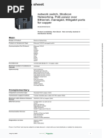 Schneider Electric - Modicon-Switch - MCSESM243F4LG0 | PDF | Computer ...