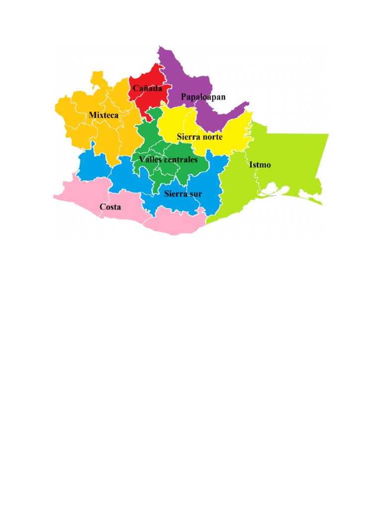 Mapa de Oaxaca | PDF