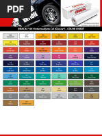 ORACAL 651 Color Chart PDF | PDF