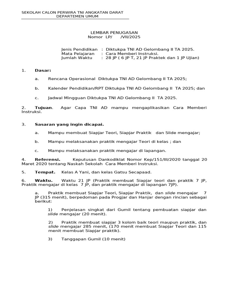 1.lembar Penugasan CMI 2025 | PDF
