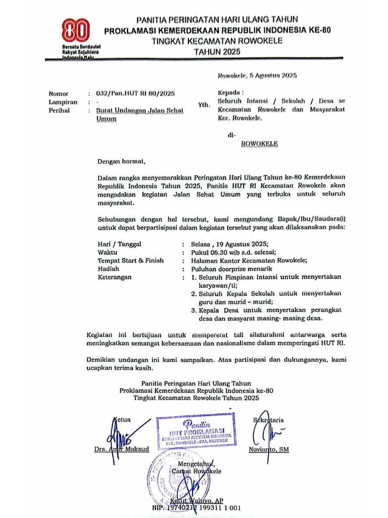 Jalan Sehat | PDF