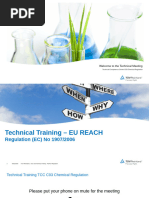 EU REACH SVHC - Declaration Template - English | PDF | Finance & Money Management