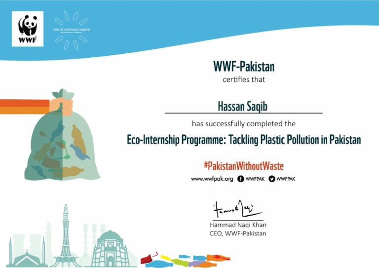 WWF Certificate | PDF