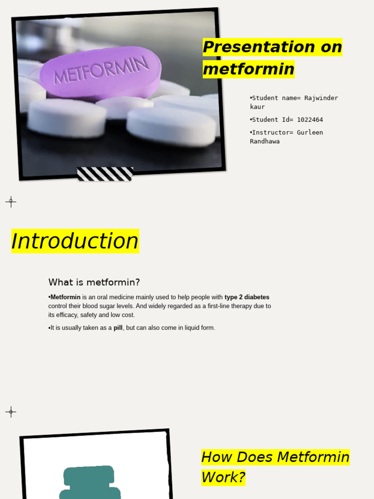 Overview of Metformin Usage and Effects | PDF