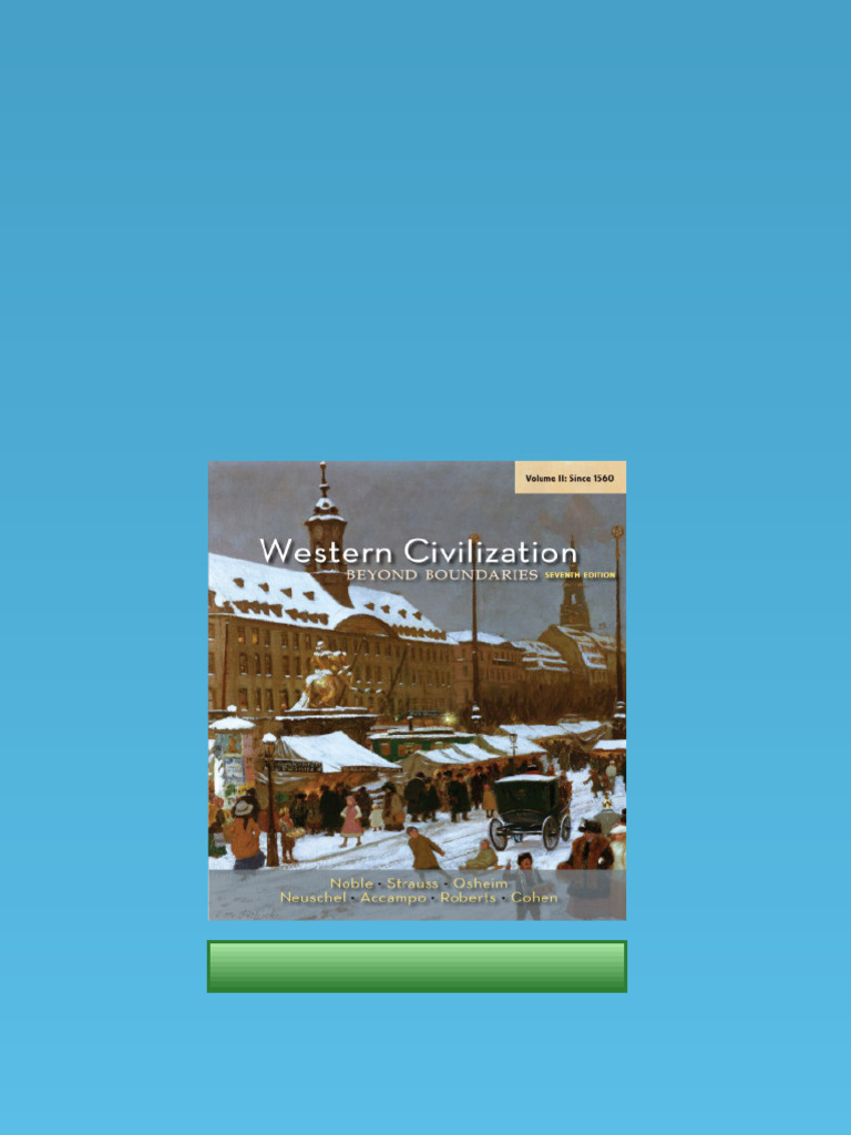 (Ebook) Western Civilization Beyond Boundaries, Volume II Since 1560 ...