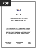 Method Statement Construction of Chambers-Concrete Works | PDF