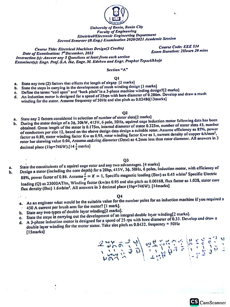 Eee 534 PQ 2015 - 2020 | PDF