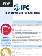 Final Sustainability Policy and Performance Standards Overview | PDF | Sustainability | Biodiversity