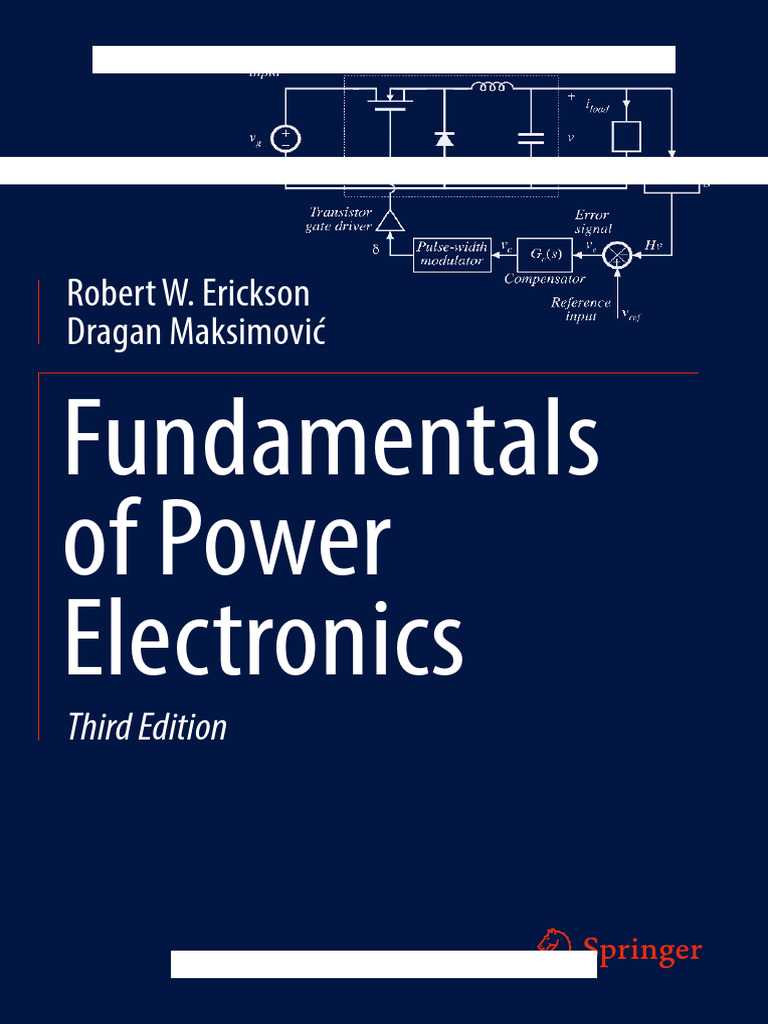 Fundamentals of Power Electronics (3rd Edition) ERICKSON | PDF | Electric Power | Power Electronics