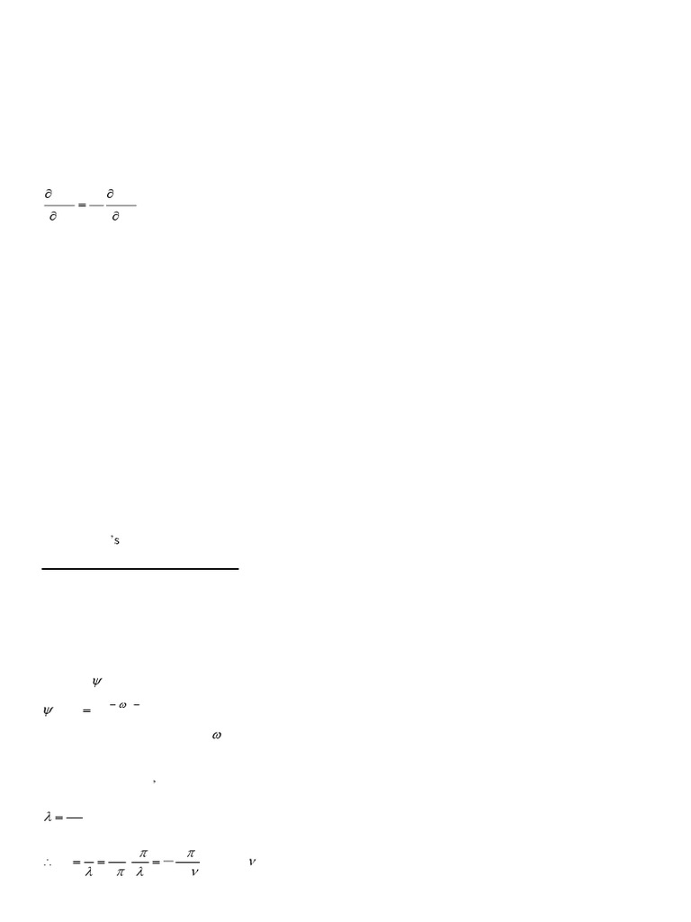 Schrodinger's Wave Equation Explained | PDF | Waves | Quantum Mechanics