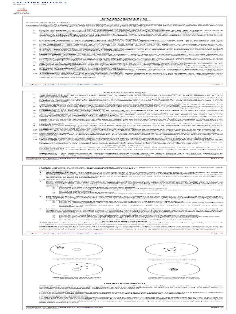 Lecture Notes 1 | PDF