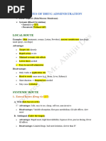 Types of Instillation Medicines Explained | PDF | Drugs | Clinical Medicine