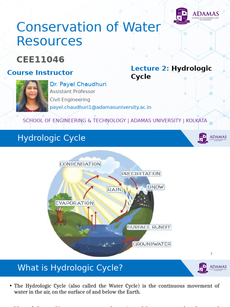 Understanding the Hydrologic Cycle | PDF | Water Cycle | Water