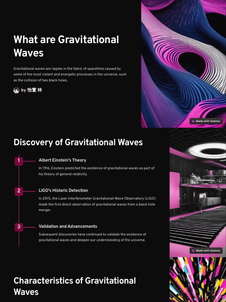 What Are Gravitational Waves | PDF | Gravitational Wave | Gravity