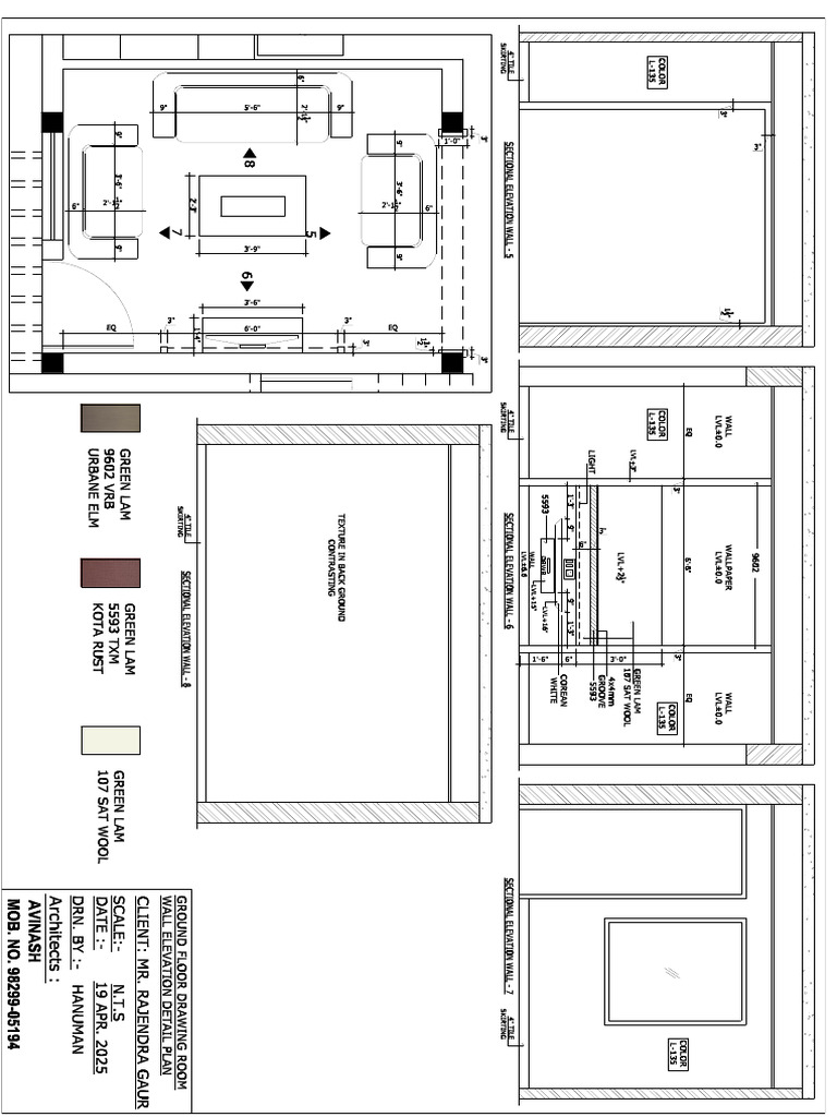 Drawing Room Design | PDF
