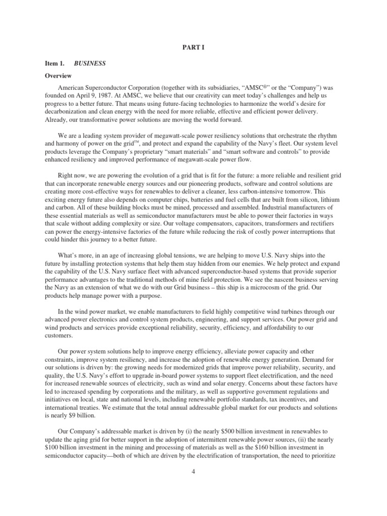 ASC Business Overview 2023 | PDF | Wind Power | Electrical Grid