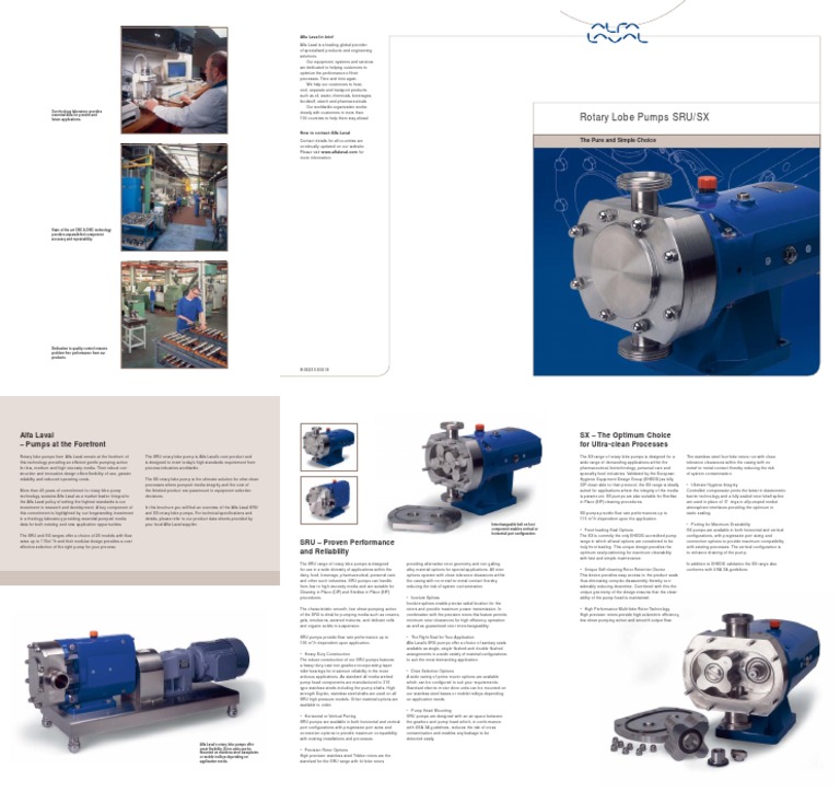 Rotary Lobe | PDF | Pump | Transmission (Mechanics)