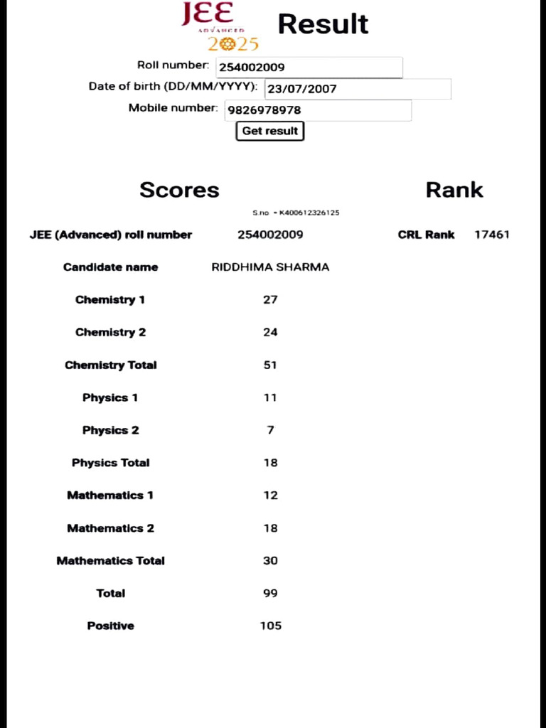 Score Card | PDF