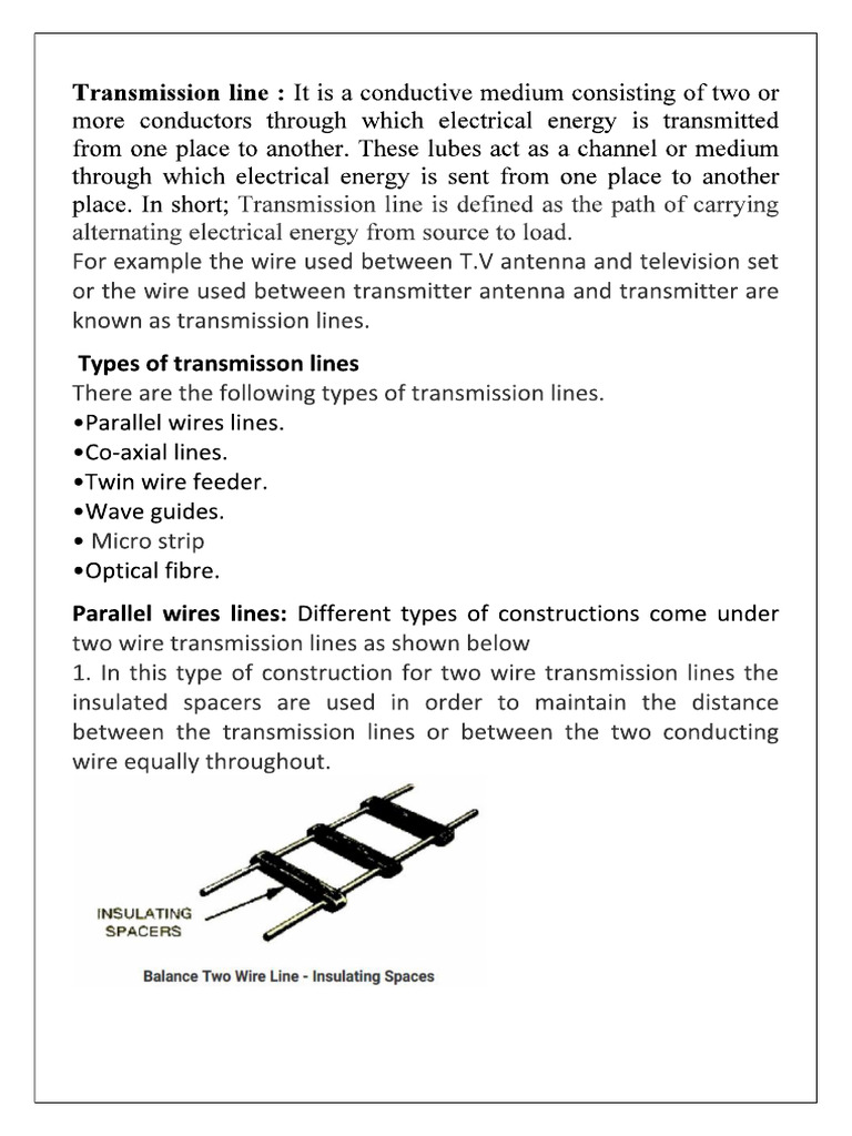 Transmission Lines B | PDF