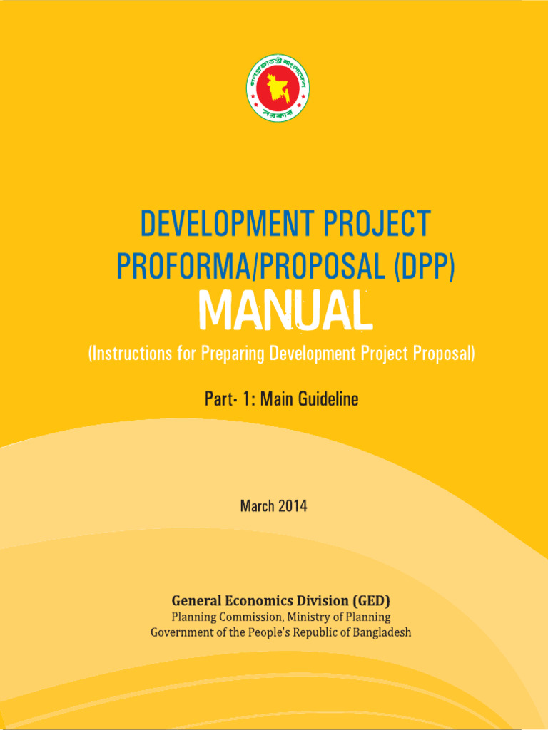 Development Project Proposal Manual | PDF | Economies