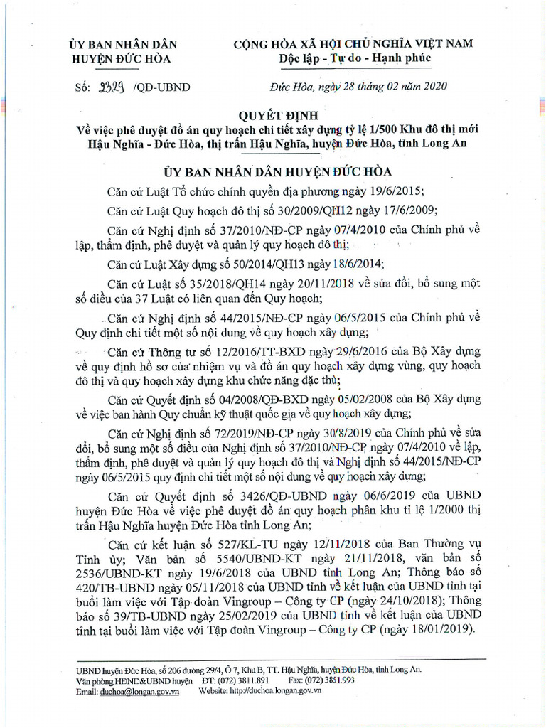 2329 QD Phe Duyet Do An QH | PDF