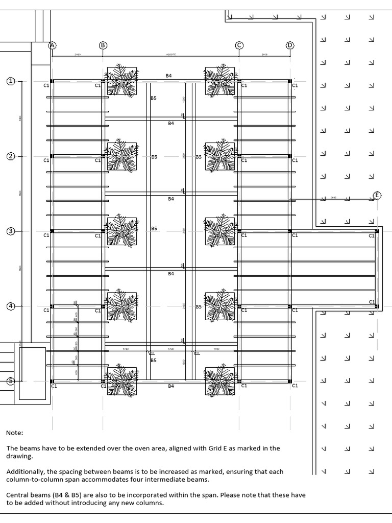 Beam Extension and Spacing Guidelines | PDF