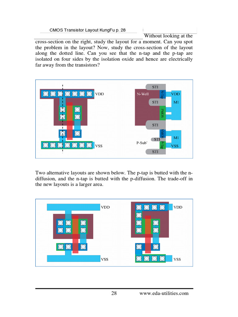 CMOS Transistor Layout Optimization | PDF
