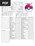 Pokémon Tabletop Adventures Players Handbook | Pokémon | Leisure