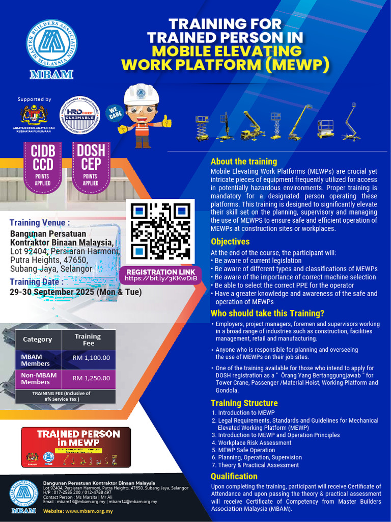 Brochure - MEWP 2025 | PDF