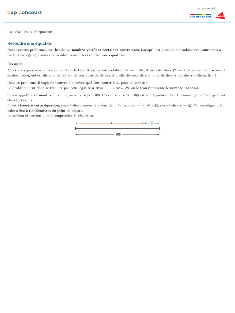 La Resolution d Equation | PDF