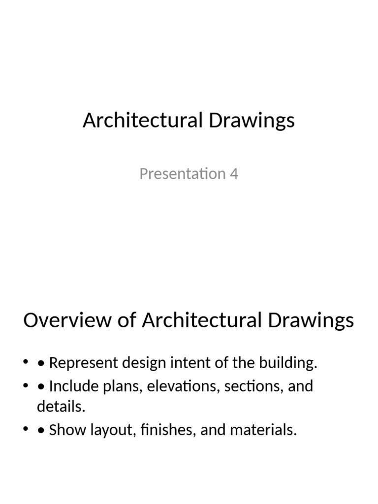 Architectural Drawing Essentials | PDF