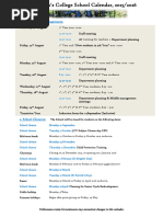 2025 UTS College Education Calendar | PDF | Academic Term | Educational ...