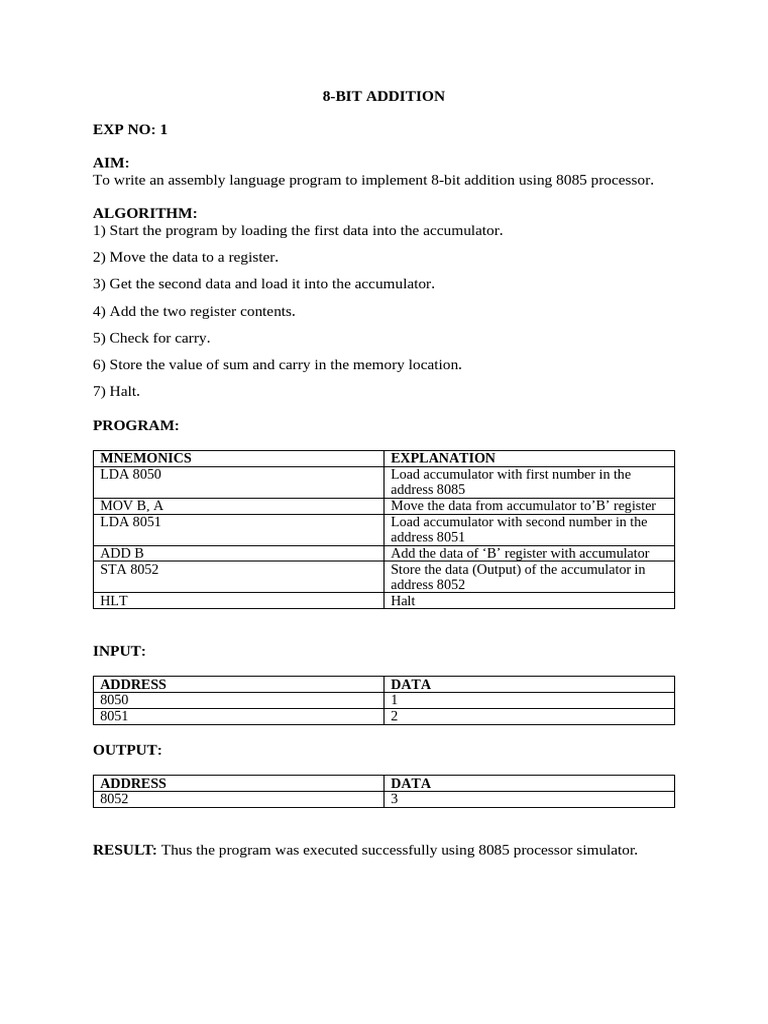 Csa12 5 Programs | PDF | Assembly Language | Computer Engineering