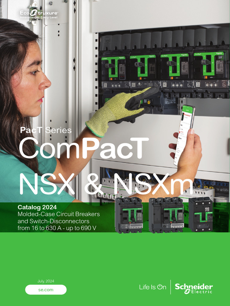 ComPacT NSX MCCB Catalog 2024 | PDF | Alternating Current | Relay
