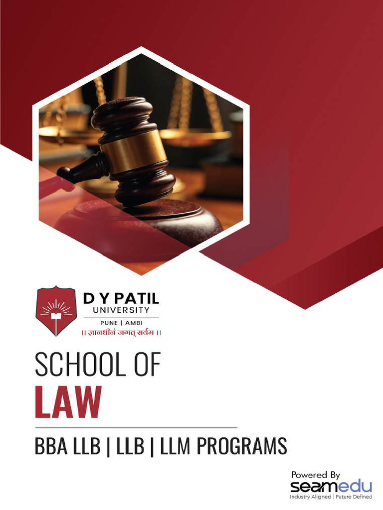 DYPU Law Digital Brochure | PDF