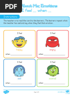 Mood Monsters Emotions Regulation Cards | PDF