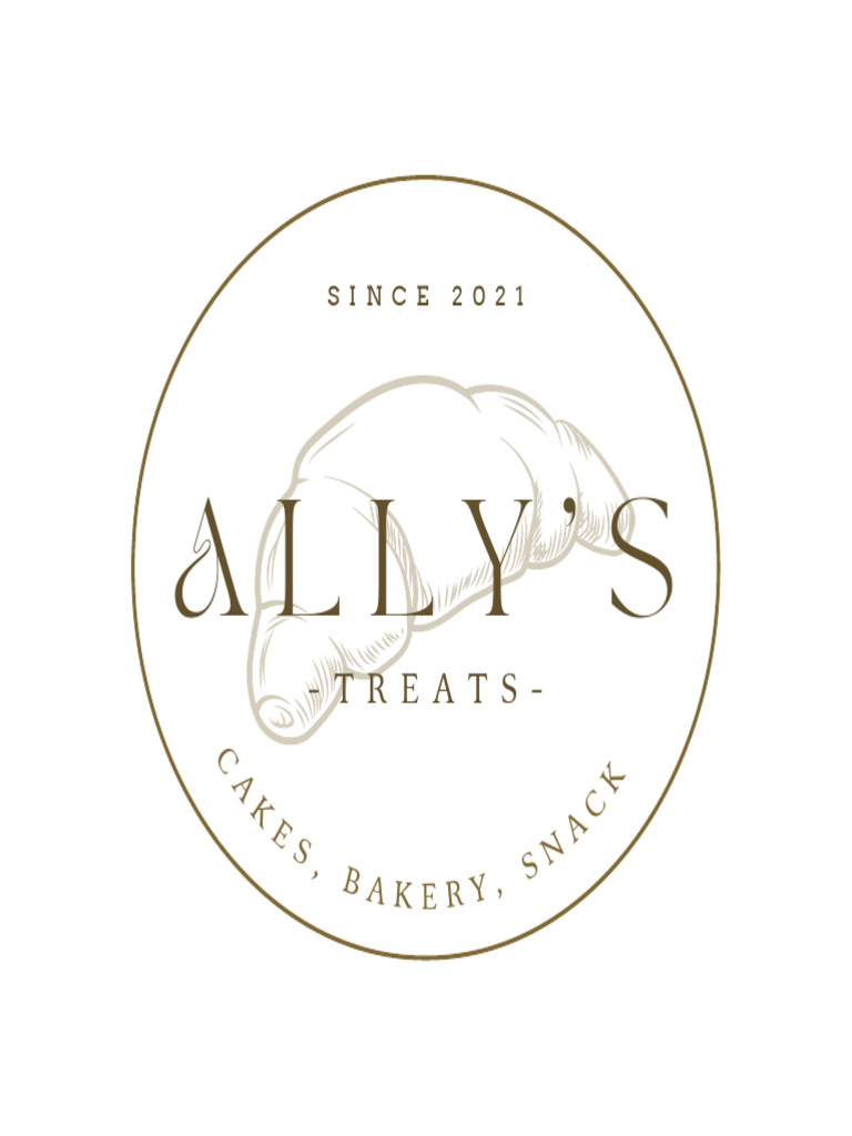Beige and Brown Circle Illustrative Food Logo PDF | PDF