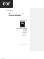 AFL1501 Notes Unit 1-4 - Texts, Reflections and Explanations | PDF ...