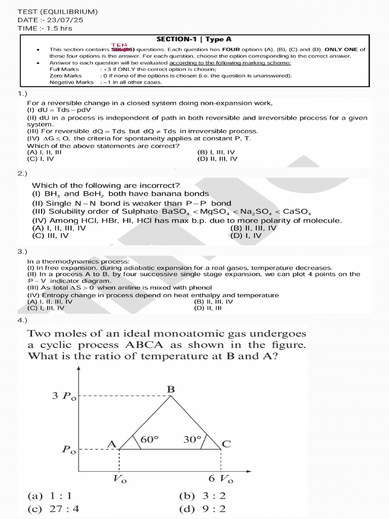 Test Adv (Thermo and Bonding) For Manaswi and San - 250722 - 234026 | PDF