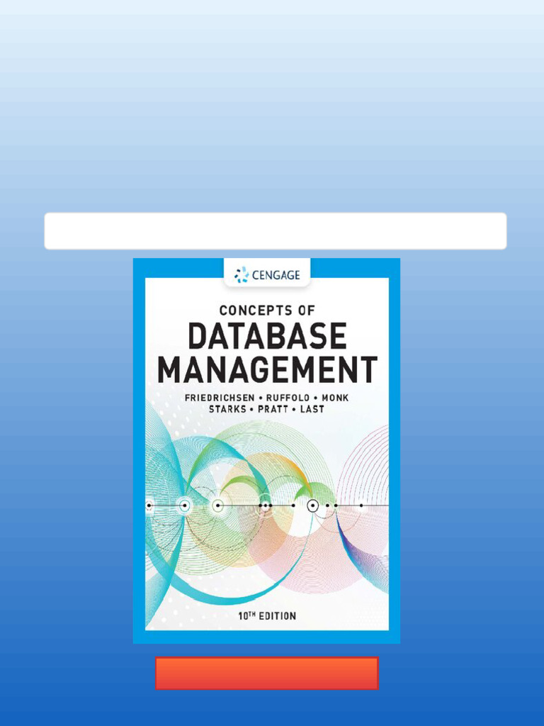 Concepts of Database Management 10th Edition Lisa Friedrichsen - Ebook PDF Updated 2025 | PDF ...