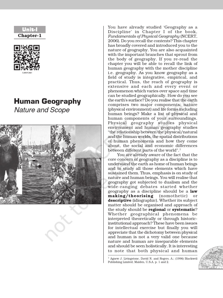 Fundamentals of Human Geography | PDF | Geography | Human Migration